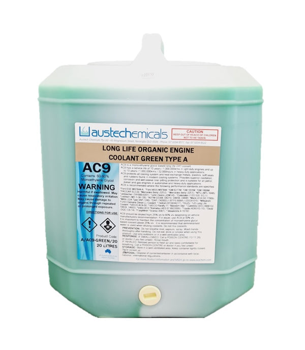 Green Marine Coolant / Anti-Freeze - 20 Litre Concentrate - Marine ...