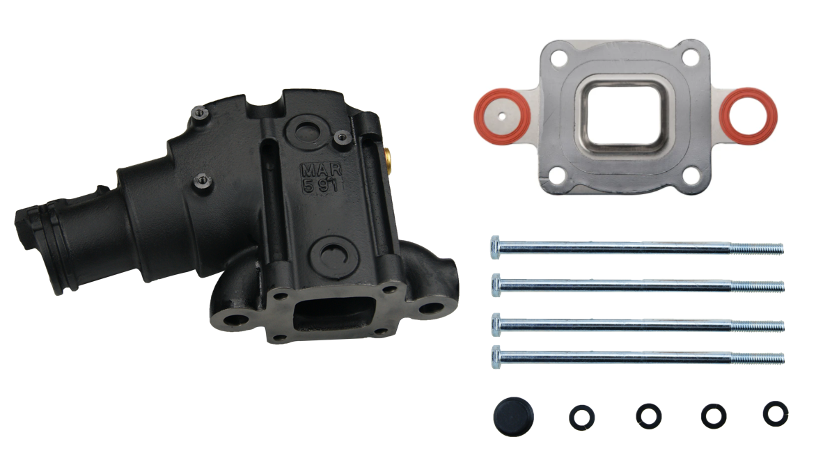 Aftermarket Mercruiser Exhaust Risers - Marine Petrol Parts