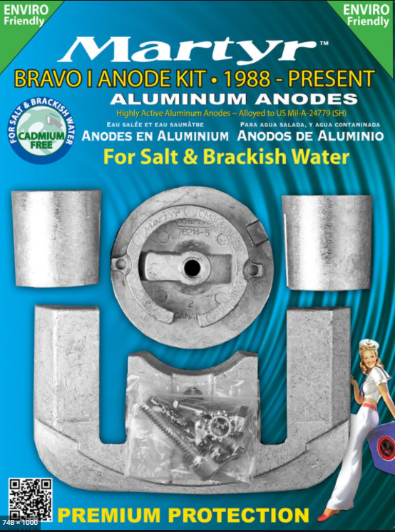 Aftermarket Mercruiser Anode Kits - Marine Petrol Parts